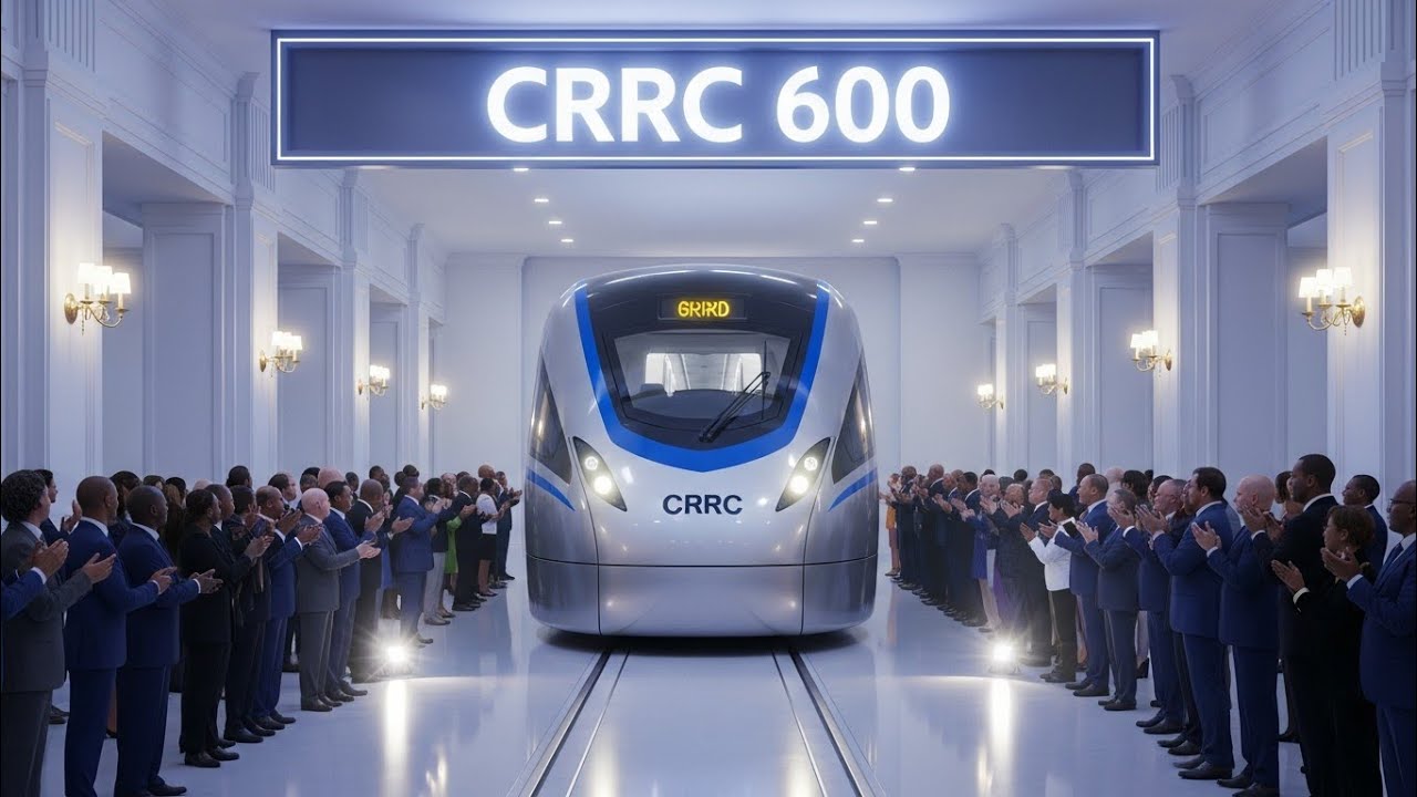 CRRC 600 Maglev Train Unveiled Futuristic High-Speed Rail - YouTube