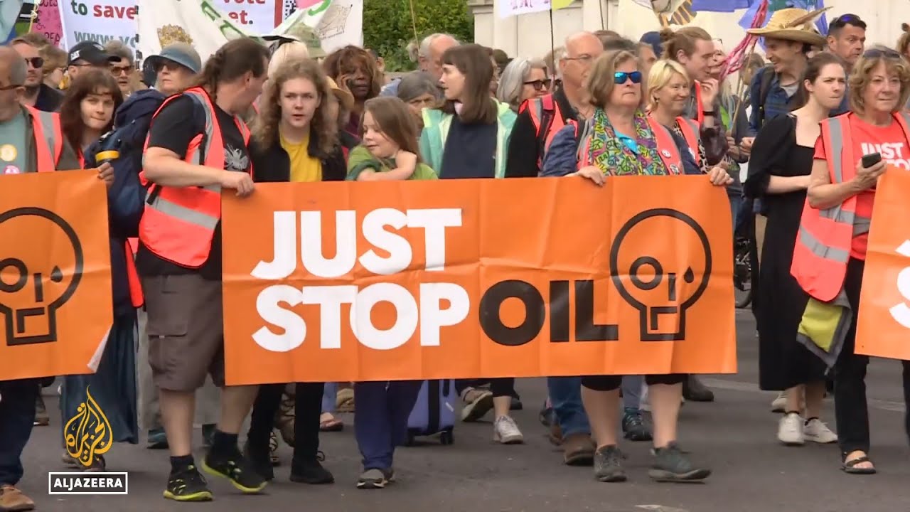 Al Jazeera | Restore Nature March | London | 23 June 2024 | Just Stop ...