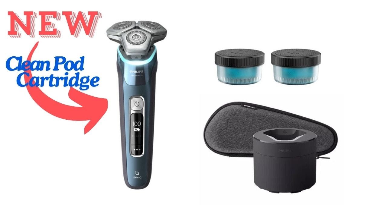10 New Philips Norelco Quick Clean Pod Cartridges On Amazon! - YouTube