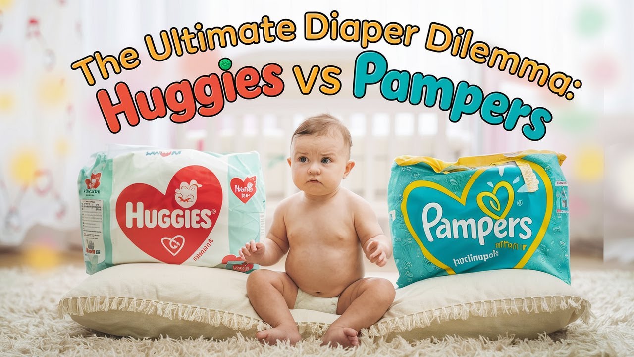 Diaper Dilemma: Pampers vs Huggies! - YouTube