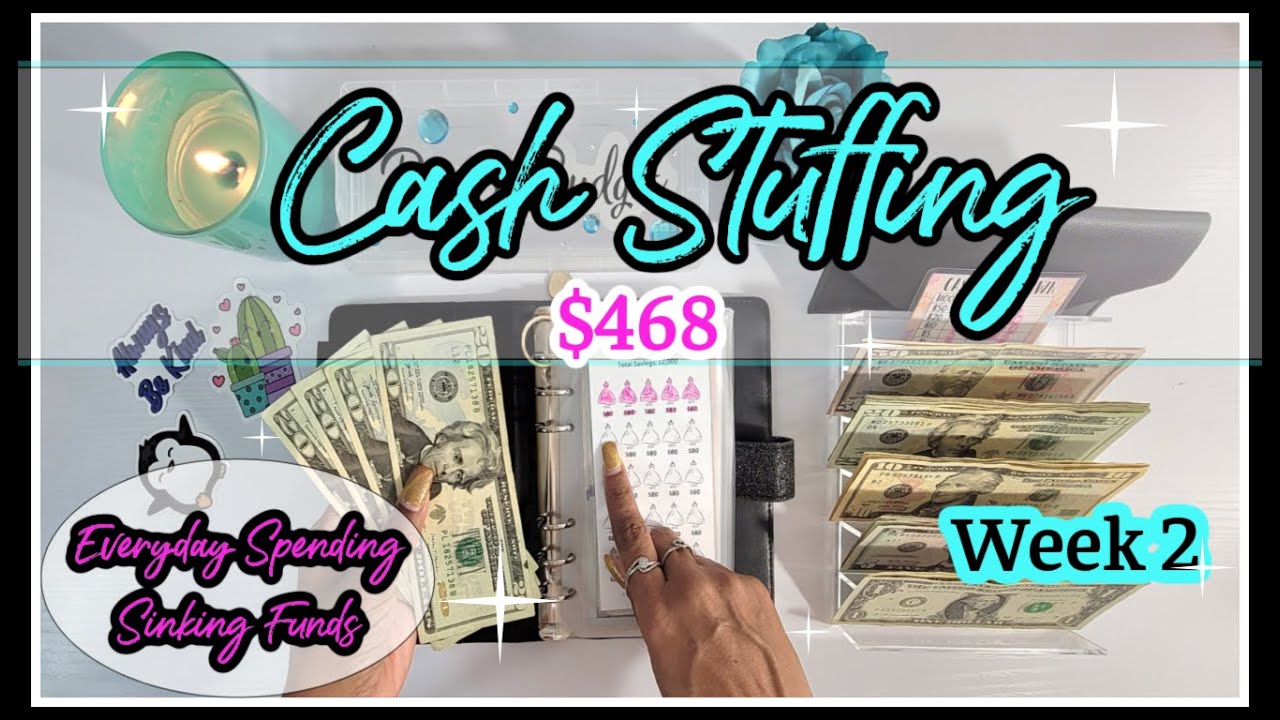 Weekly Cash Stuffing 🤑| Everyday Spending & Sinking Funds | Low Income ...