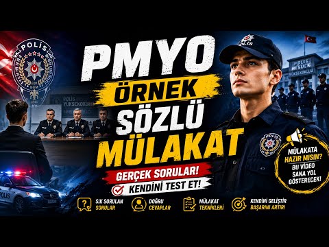 PMYO Örnek Sözlü Mülakat | Gerçek Mülakat Soruları ve Cevapları 