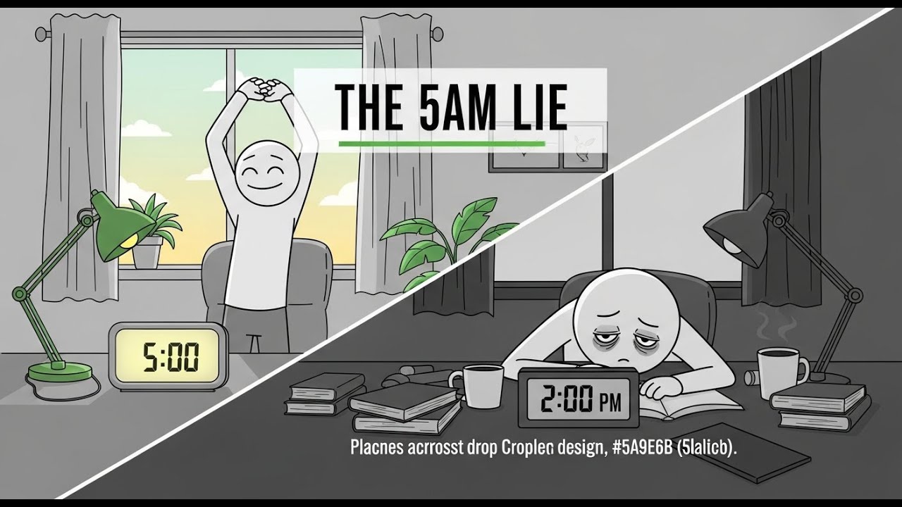 The 5AM Lie - YouTube