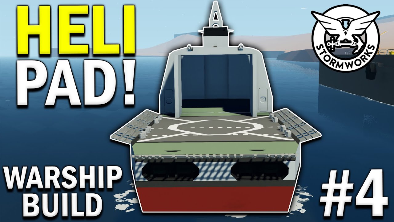 Modern Warships Helicopter Pad ADDED! - Modern Warship Build ...