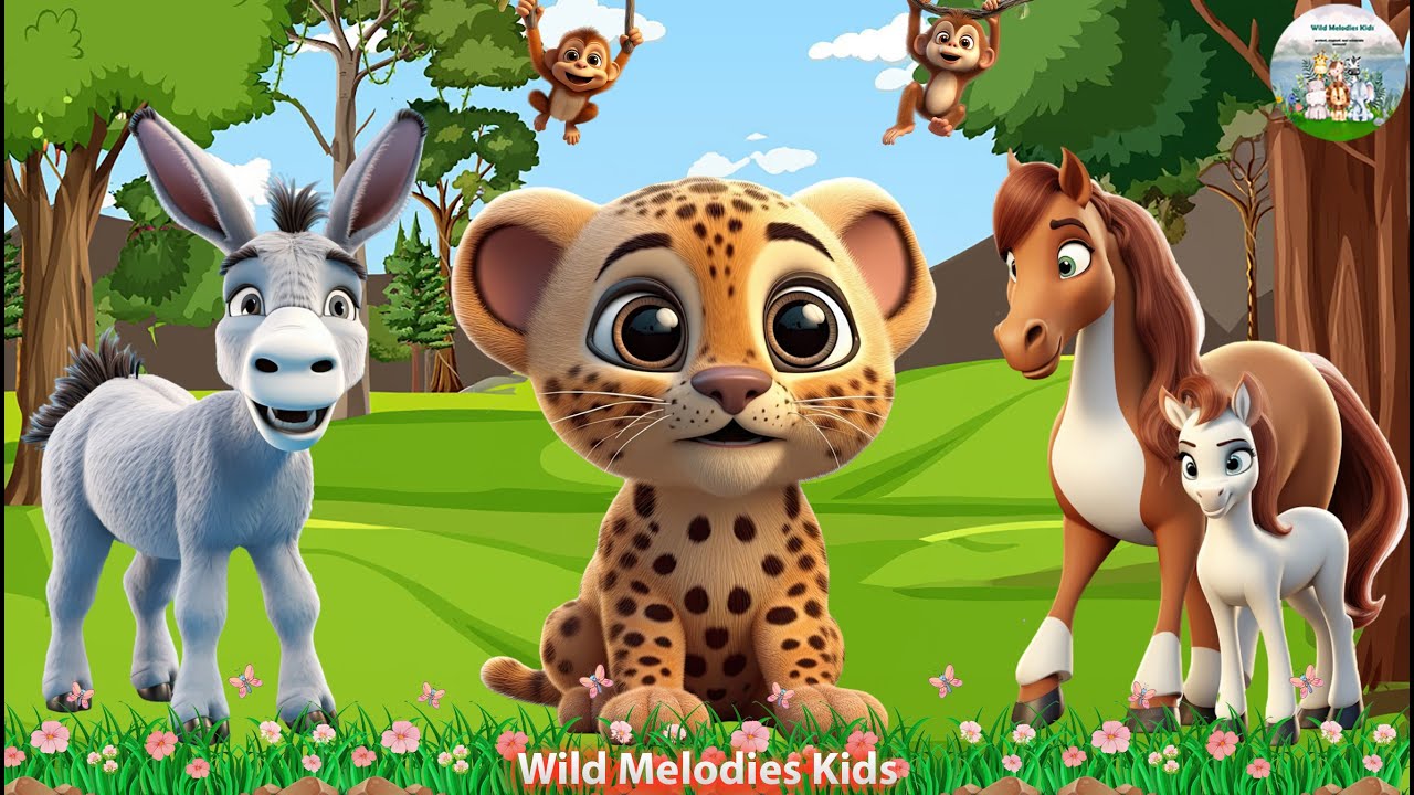 Cute Animal Moments: Elephant , Donkey, Leopard, Horse - Animal Videos ...