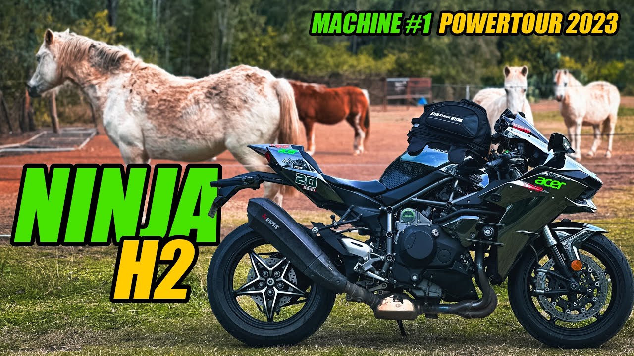 World's Fastest Bike : Ninja H2 : Machine #1 on the #xBhpPowerTour2023 ...