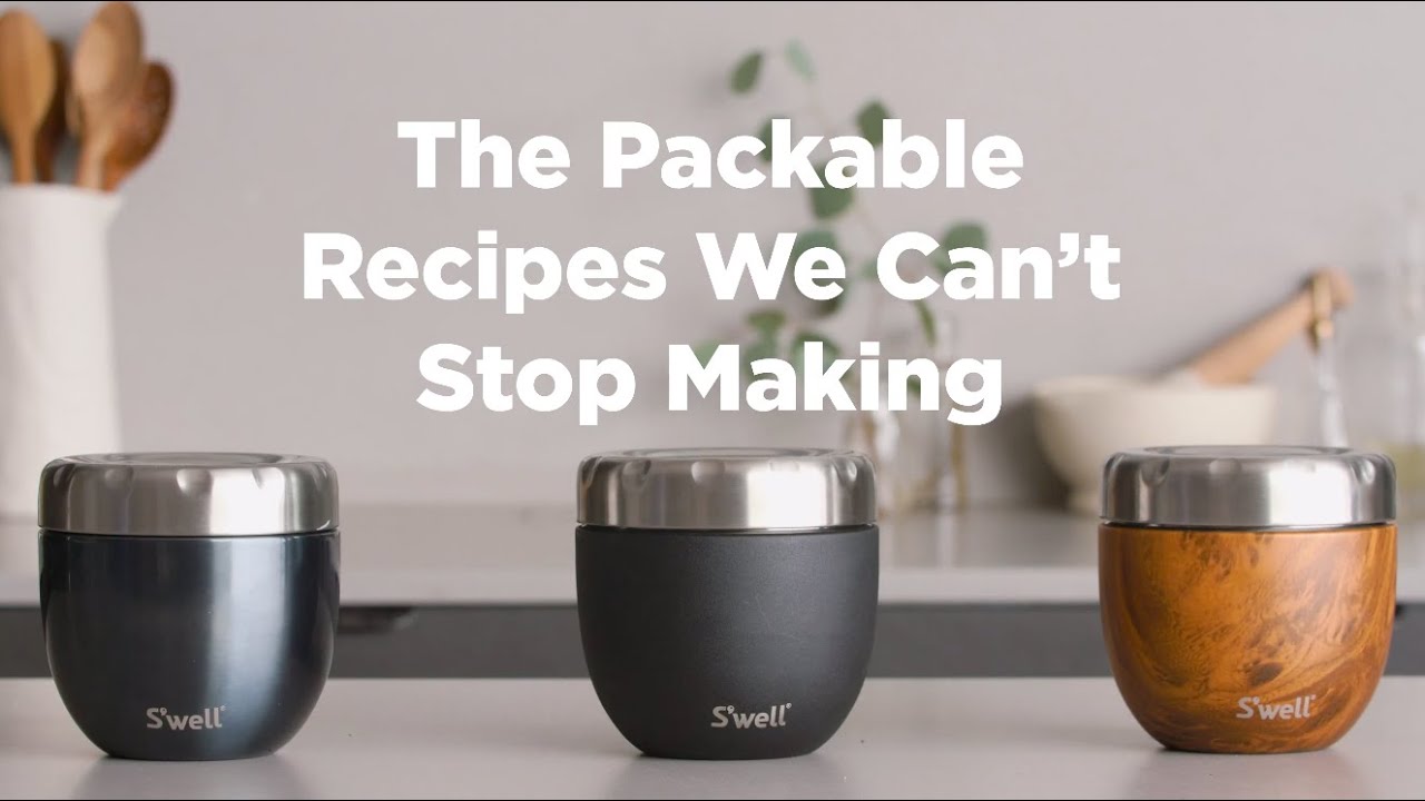 Packable Recipes for S'well Eats Food Bowls - YouTube