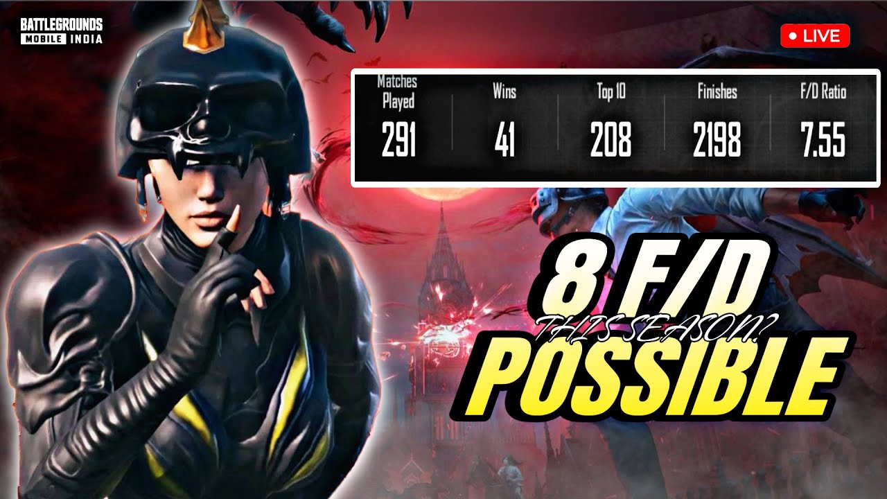 DAY 44days | 8KD POSSIBLE ? | bgmi w| RAY_is_LIVE #bgmilive #bgmi - YouTube