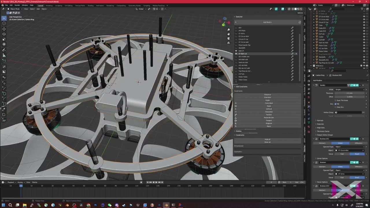 How to prepare Carbon Fiber Frame files - STL to DXF for CNC Router - YouTube