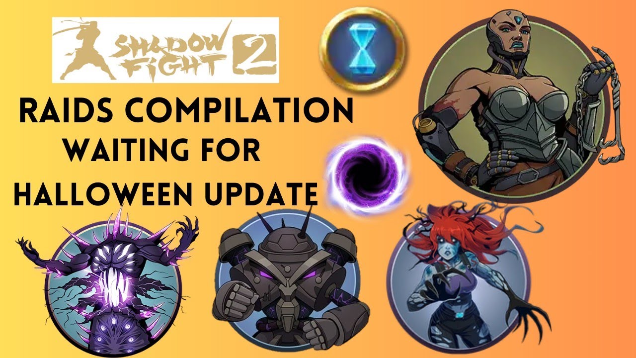 Shadow Fight 2 Underworld Raids Compilation || Waiting For Halloween ...