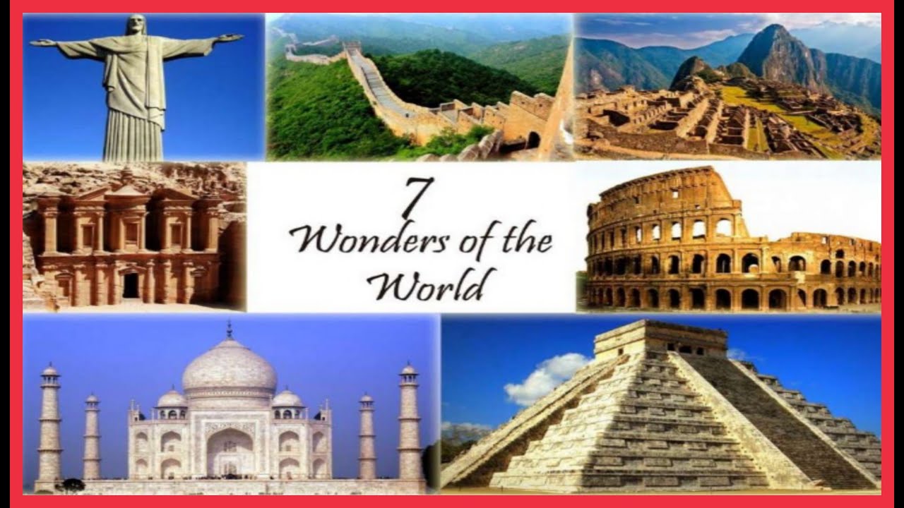 New 7 Wonders of the world aerial view || EDUSTAR ONLINE - YouTube