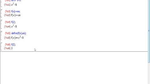 Maxima Computer Algebra System. [ Tutorial ] - YouTube