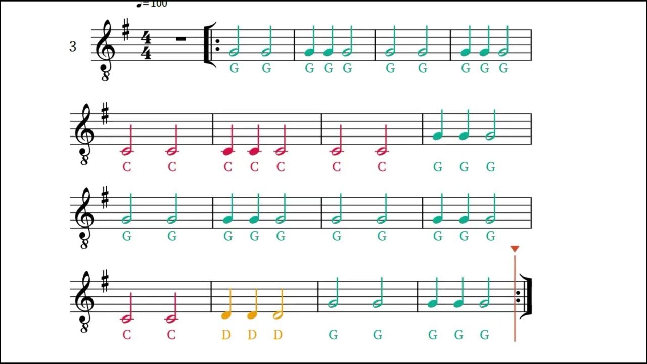 This Little Light of Mine for Boomwhackers, Xylophone, or Bells - YouTube