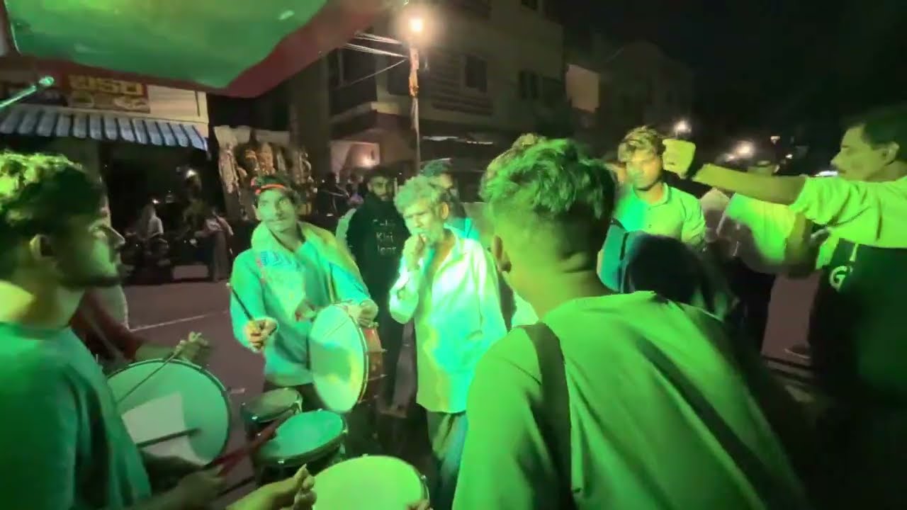 Uncle Singing Sirivali Song In Congo Band | Ganesh Visarjan 2022 ...
