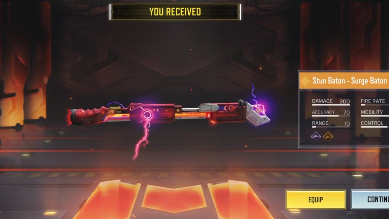 Unlocked Free Legendary Melee In #callofdutymobile , Legendary Stun ...