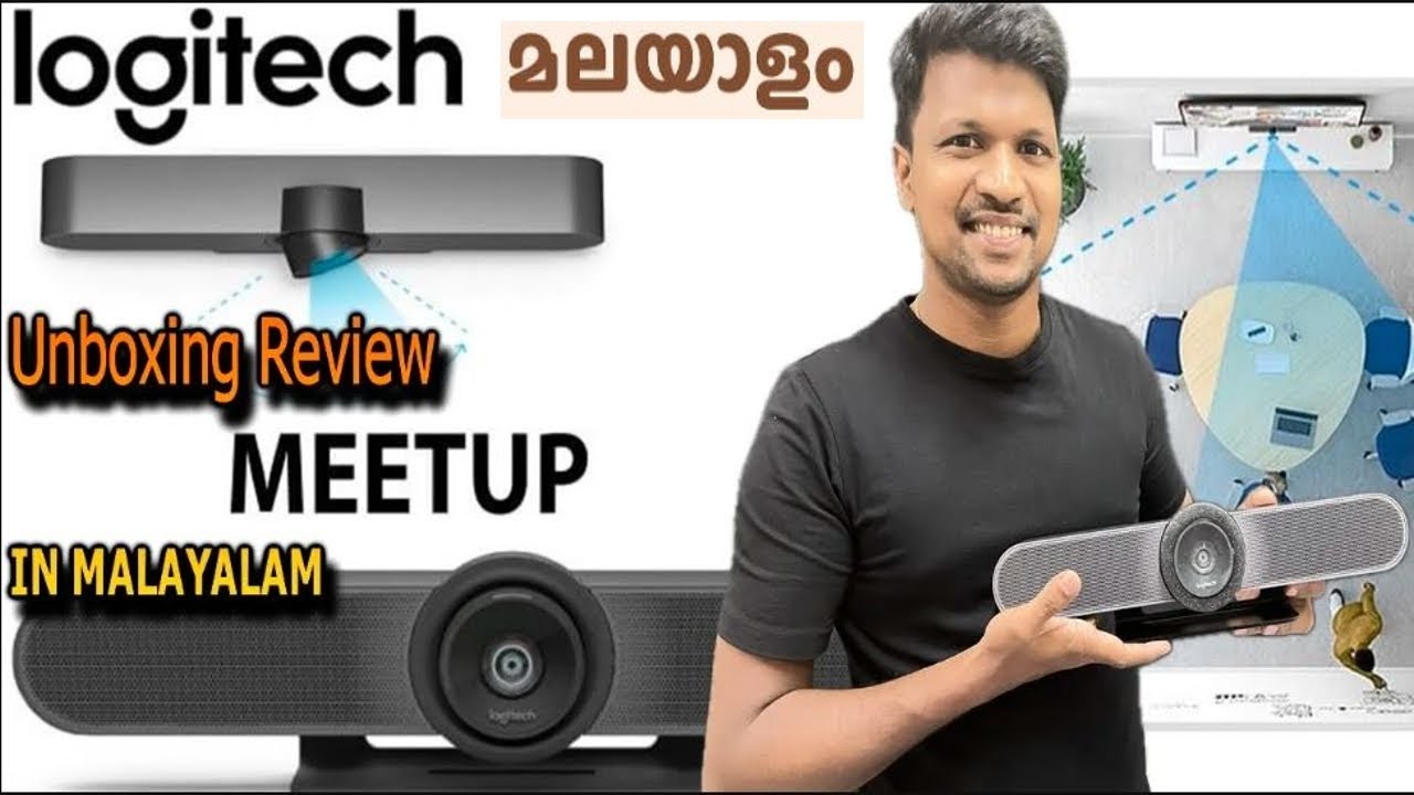 Logitech Meetup Unboxing and Review in Malayalam, Pefrect solution for ...