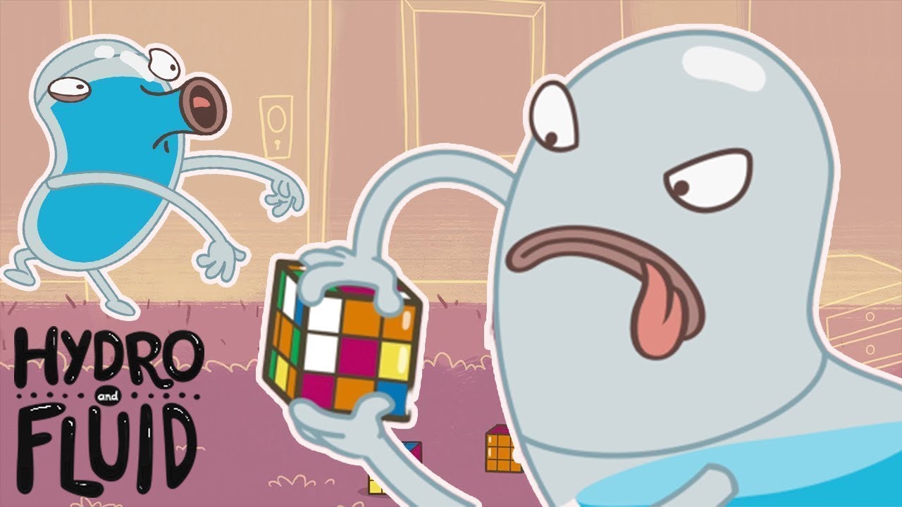 Genius Cube | HYDRO and FLUID | Funny Cartoons for Children - YouTube