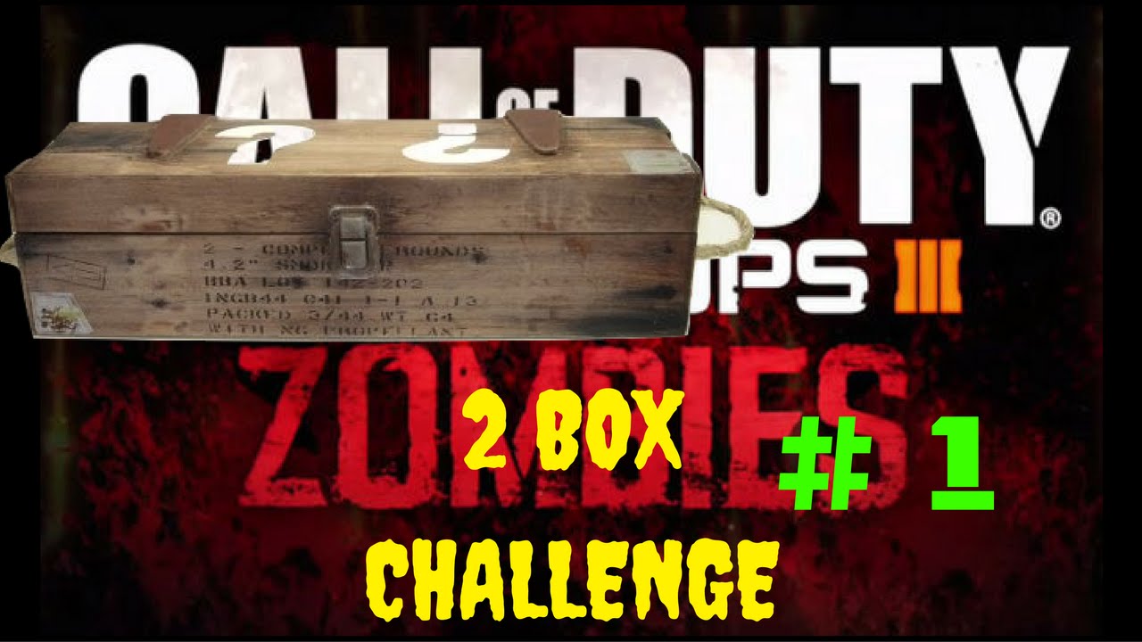 2 BOX CHALLENGE PARTE 1 Shadow Of Evil BO3 - YouTube