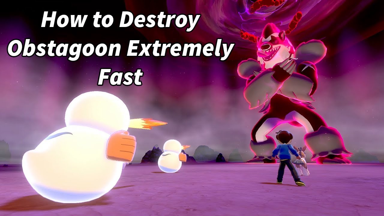 5* Obstagoon Gets Obliterated - Pokemon Sword/Shield - YouTube