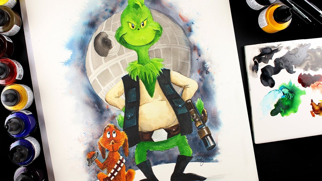 The Grinch Who Stole The Death Star: Grinch Star Wars Mashup! - YouTube