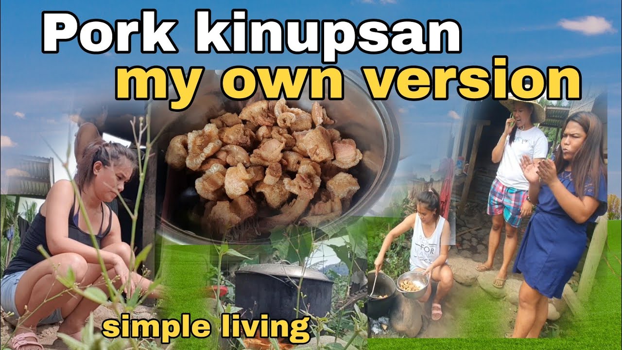 Pork pinakupsan or kinupsan my own version | Rea feelingera - YouTube