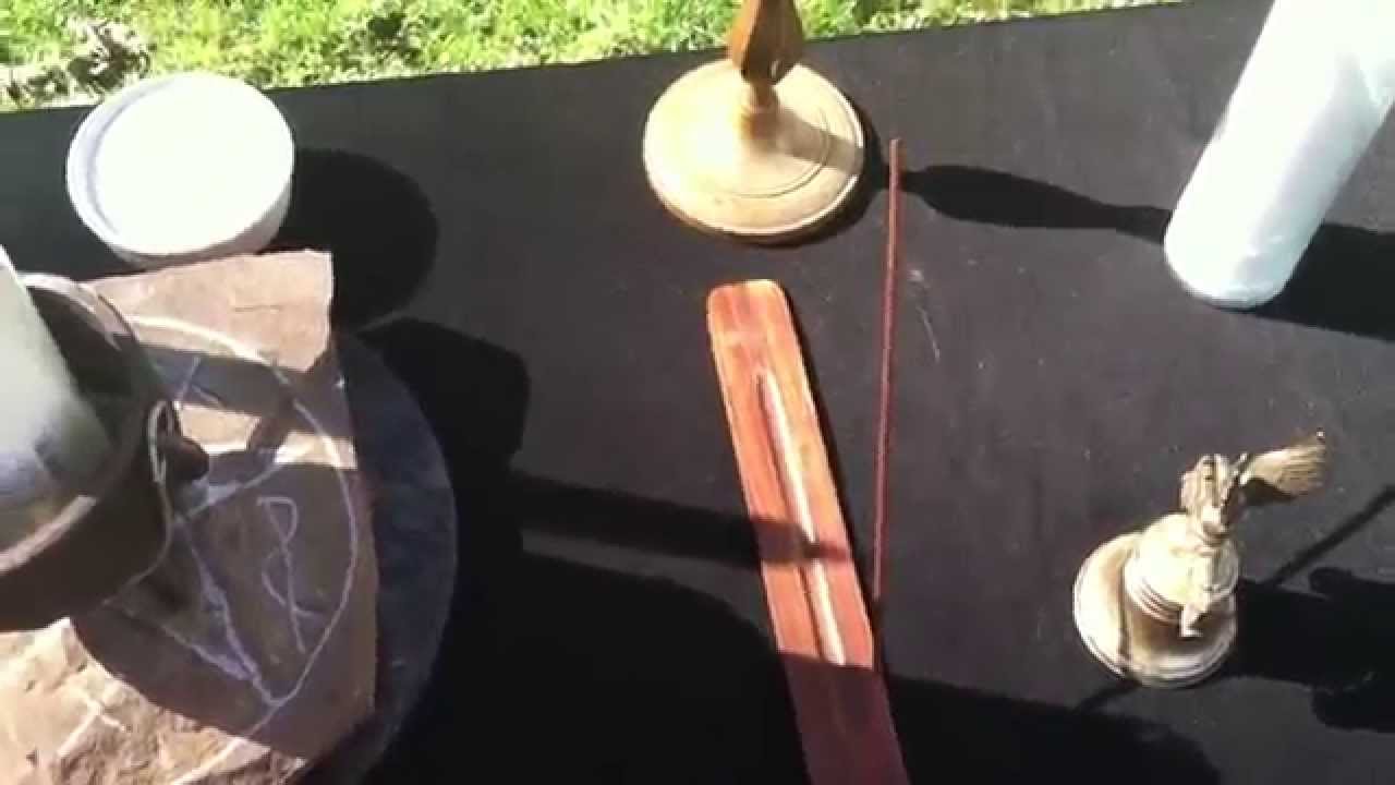 Basic altar setup - YouTube