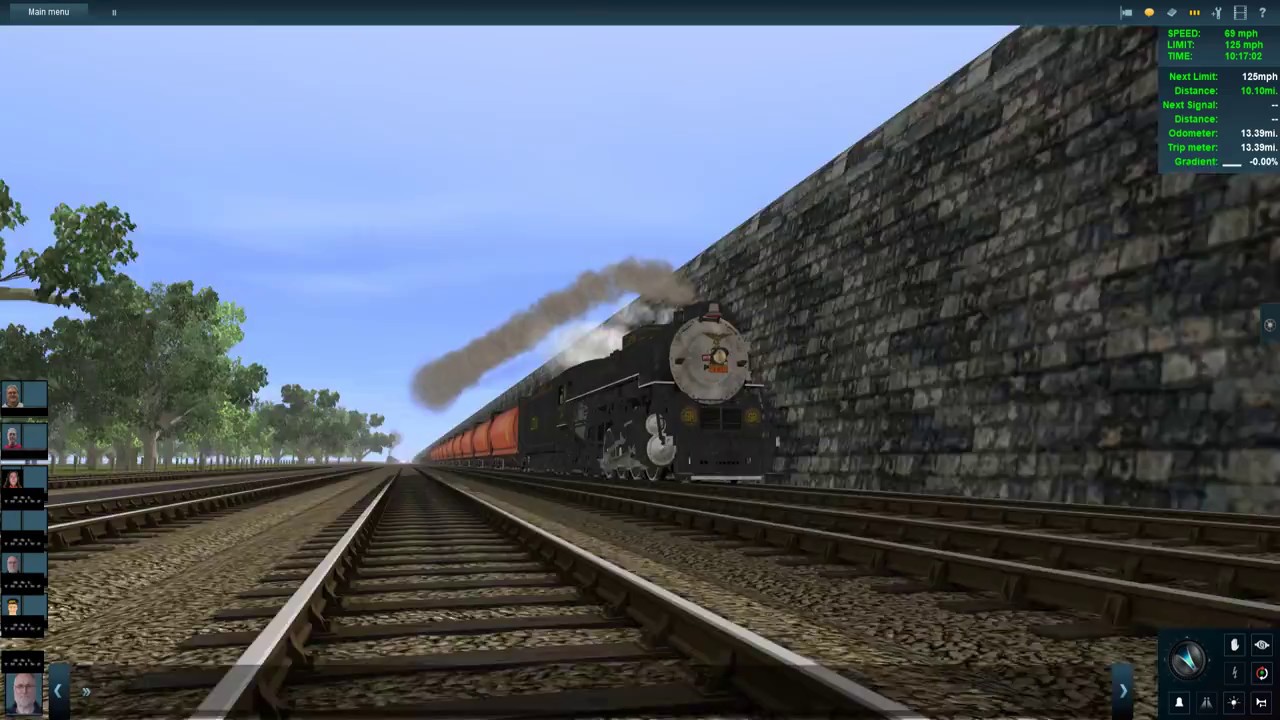 American Steam locomotives on long freight trains (Raw upload) - YouTube