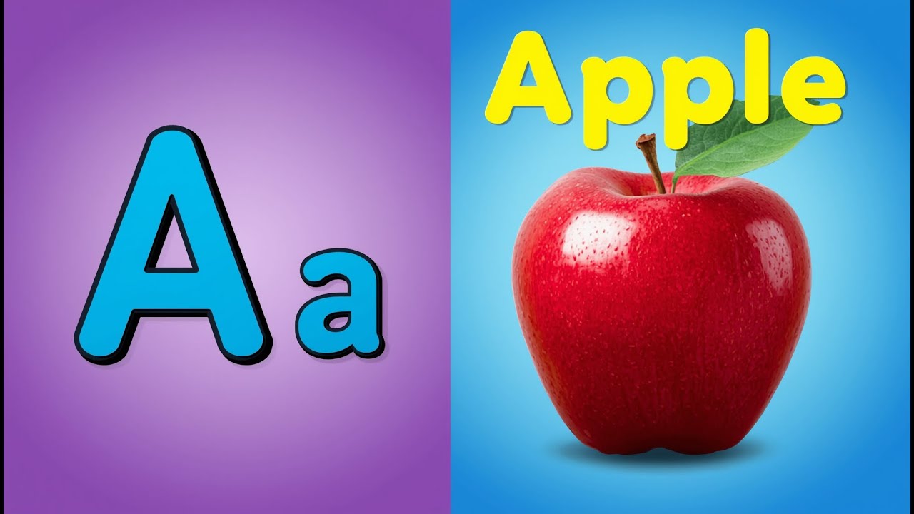 A for Apple 🍎 B for Ball 🏀 | Phonics Song Kiddo Learn | Kiddo Learn - YouTube