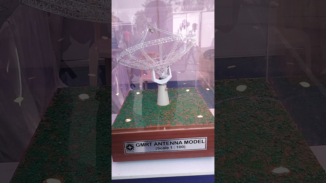 GMRT Antenna 📡 Model ( Scale 1:100 ). GMRT:Giant Metrewave Radio ...