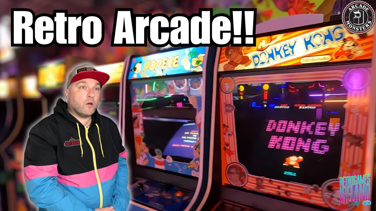 Exploring Arcade Monsters Retro Arcade on International Drive, Orlando ...