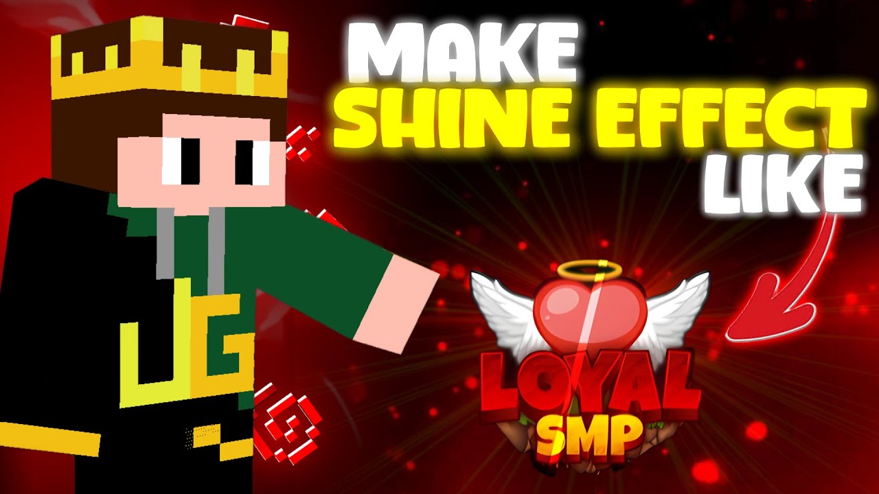 How To Make Shine Effect Like @PSD1 on SMP Logo! - YouTube