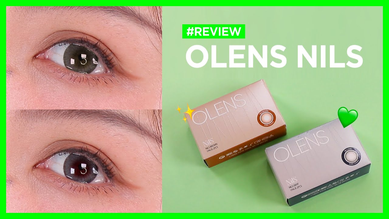 Olens Nils Contacts Review 👀 | February #EOTD | HIKOCO - YouTube
