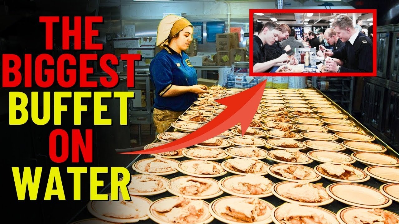 Inside the MULTIBILLION DOLLAR U.S. Navy Amphibious ASSAULT Ship Galley ...