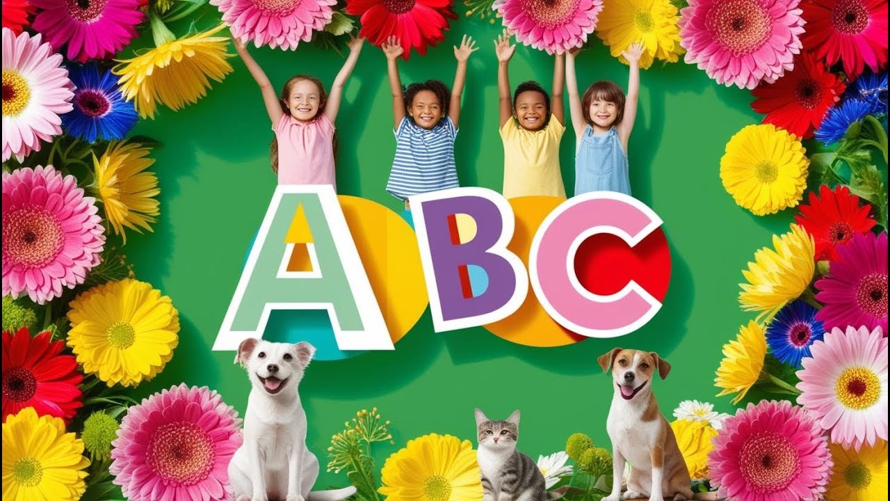 Best ABC Sing Along Song | Cheerful ABC Song for Children ...