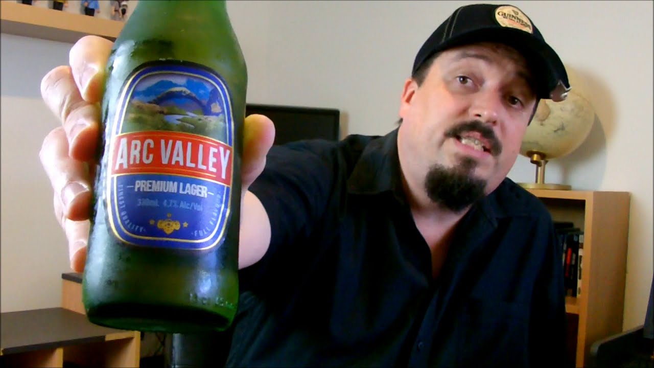 Arc Valley Premium Lager 4.7% ABV - SwillinGrog Beer Review - YouTube