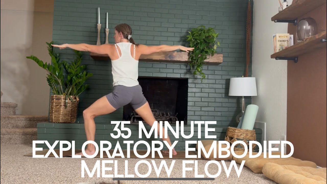 35 minute exploratory embodied mellow flow - YouTube