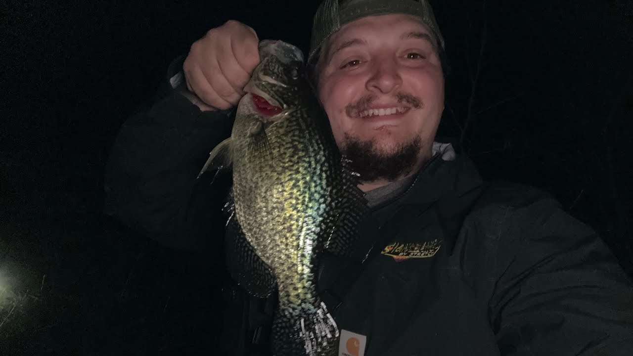 CRAPPIE FISHING ! | non-stop action ! |night fishing - YouTube