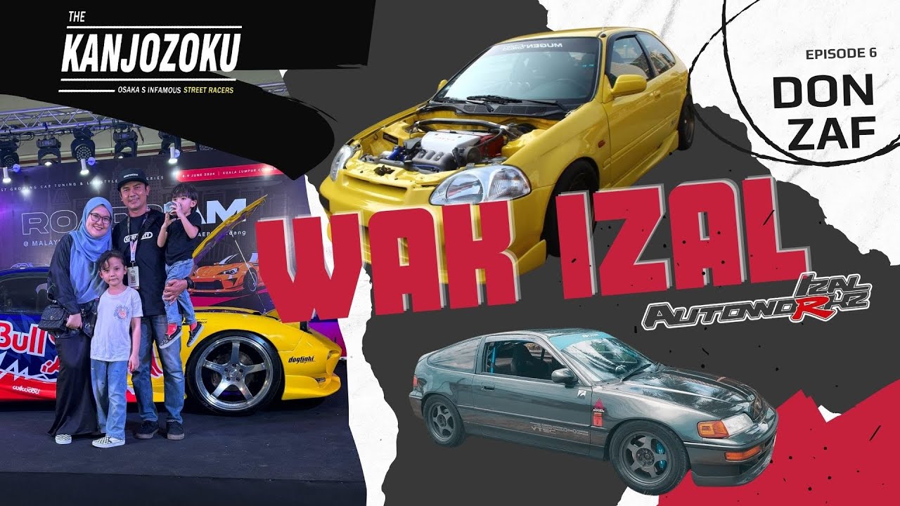 THE DONS CAST | Wak Izal Pasrah Cuci 21 Buah Kereta HONDA Tenggelam ...