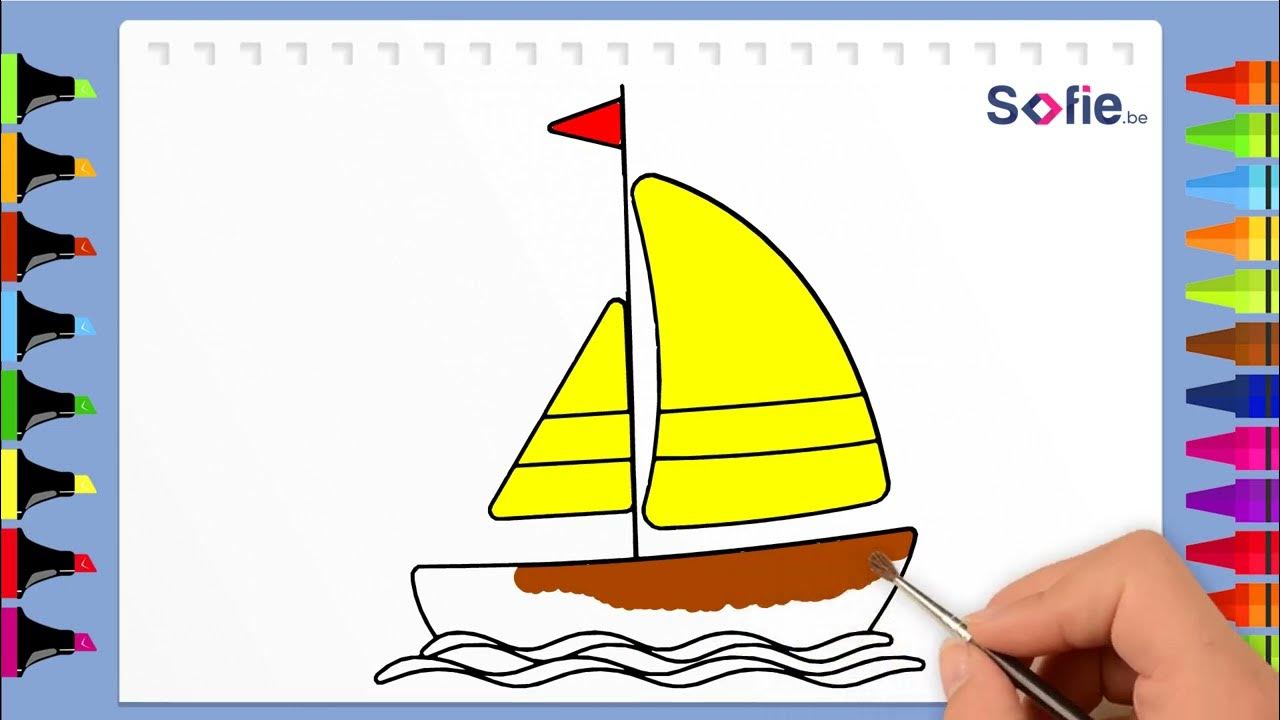How to draw a Boat - Easy Boat Drawing Tutorial with Pencil | Step by ...