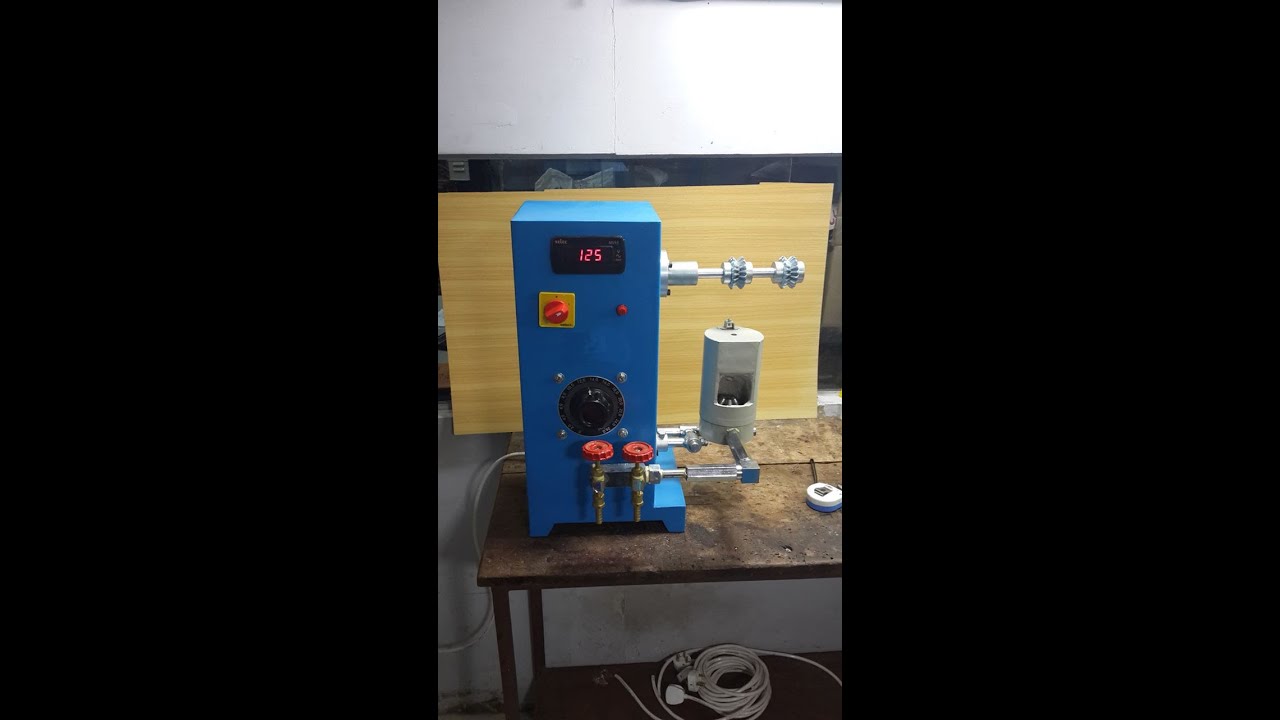 MASTER Chain Soldering Machine Process for gold and silver chains - YouTube