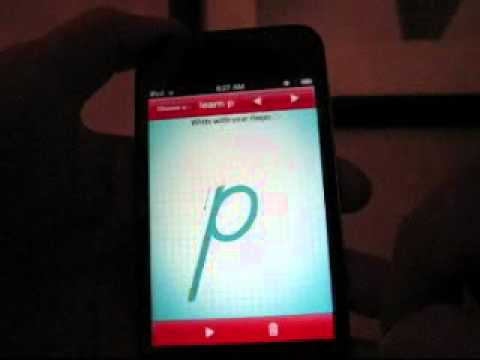 Pocket Phonics app review - for iphone, ipod touch - learn how to write ...