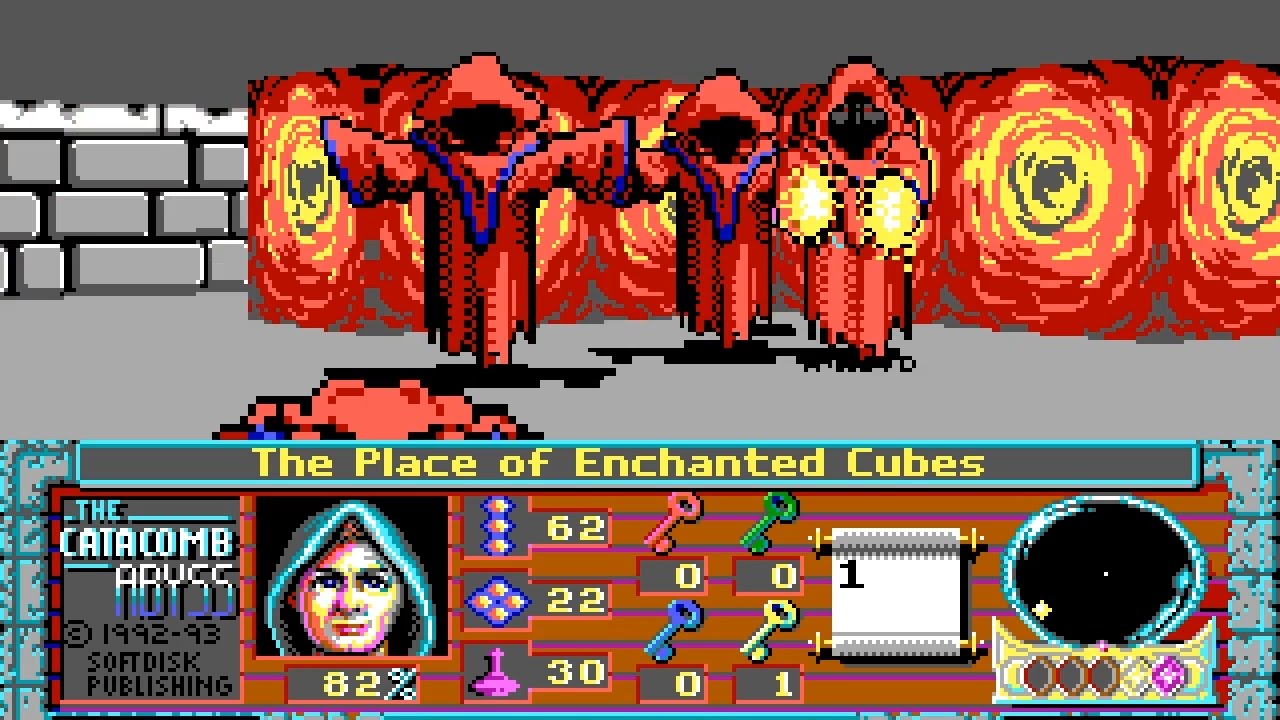 Let's Play Catacomb Abyss 3D 02: Entering the Mausoleum - YouTube