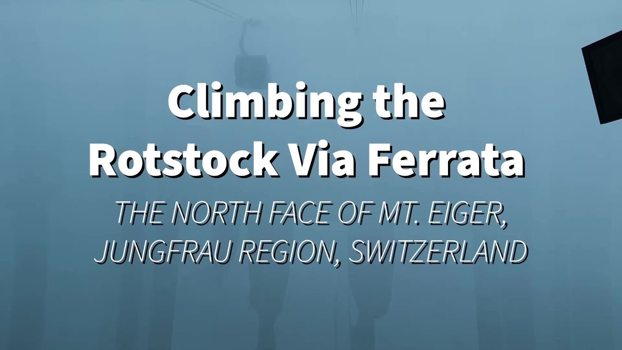 Climbing the Rostock Via Ferrata - YouTube