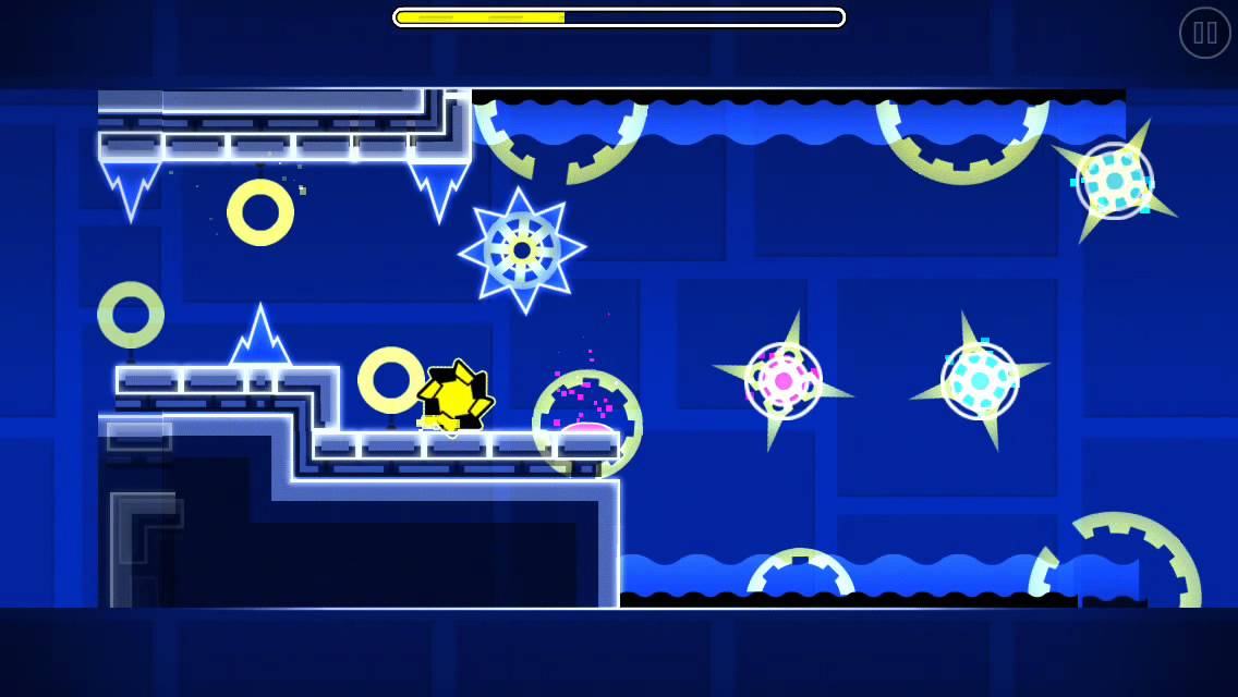 Geometry Dash Level 13 - Electroman Adventures (100% Complete) - YouTube