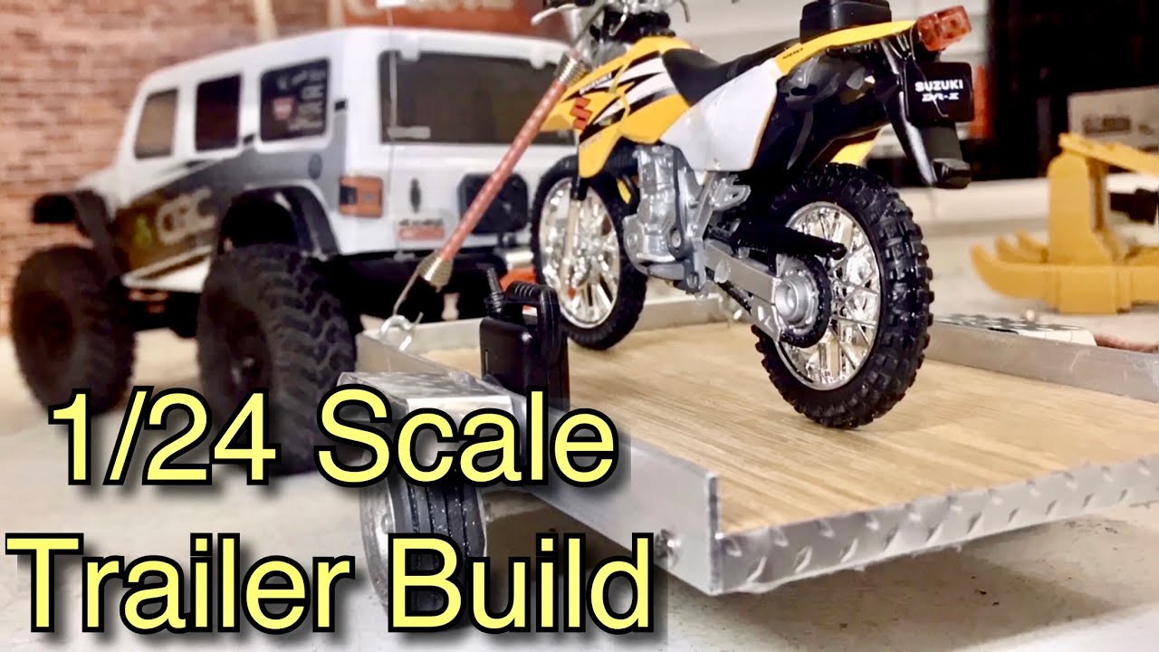 🔧 D.I.Y 1/24 Rc Trailer Build & Test Run!! 🔩 Axial Scx24 Jeep - YouTube