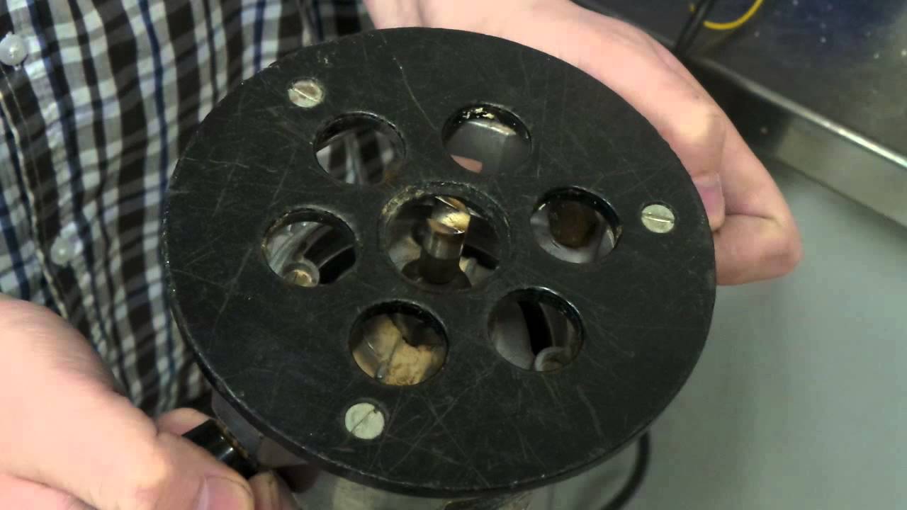 Rockwell Router Model 100m Motor with Model 1001 Router Base - YouTube