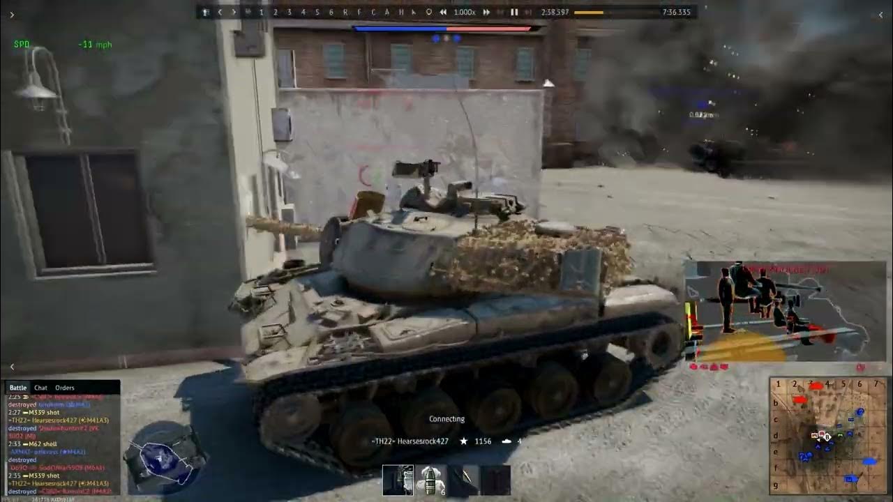 War Thunder: M41A1+M41D montage - YouTube