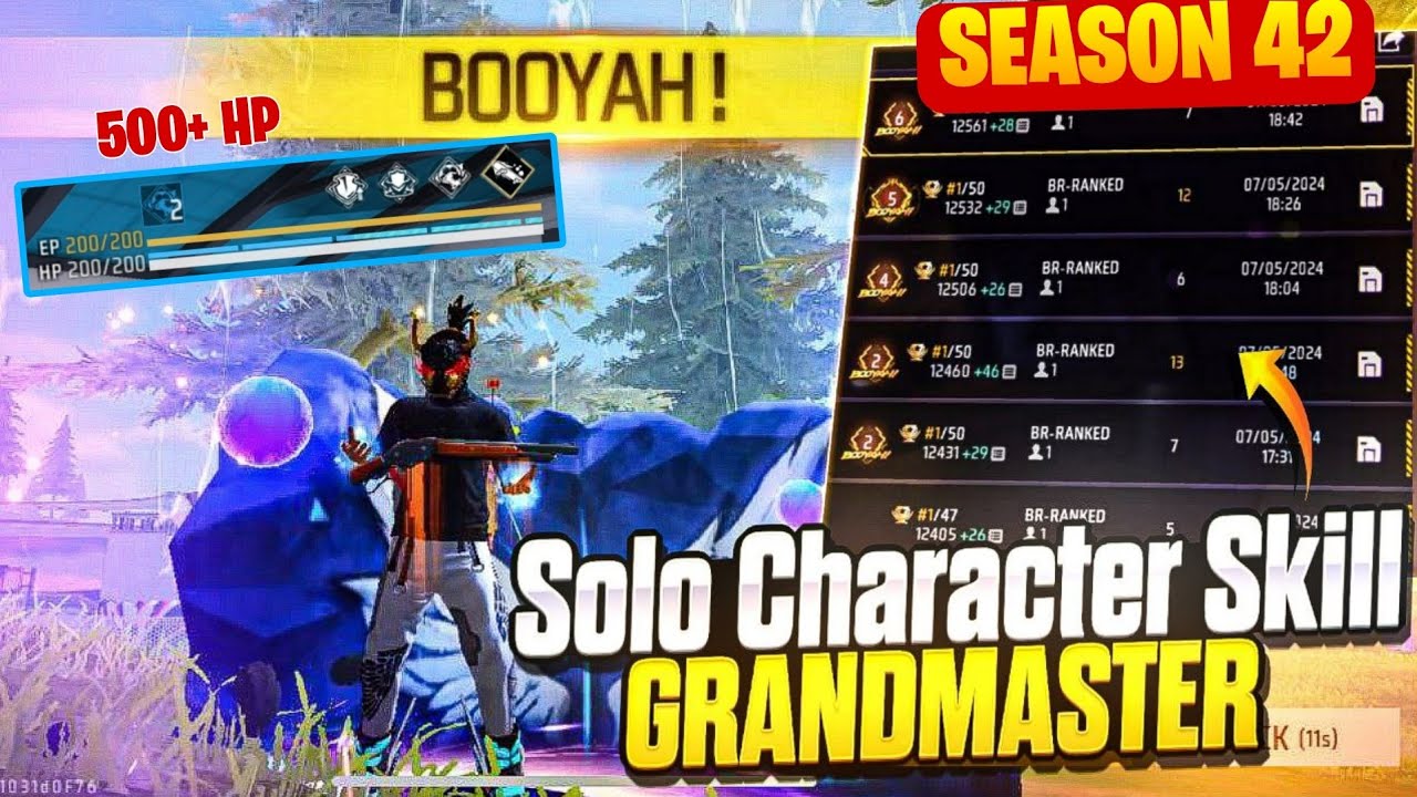 SEASON 42 SOLO GRANDFATHER RANK PUSH TIPS AND TRICKS | 500+ HP SOLO ...
