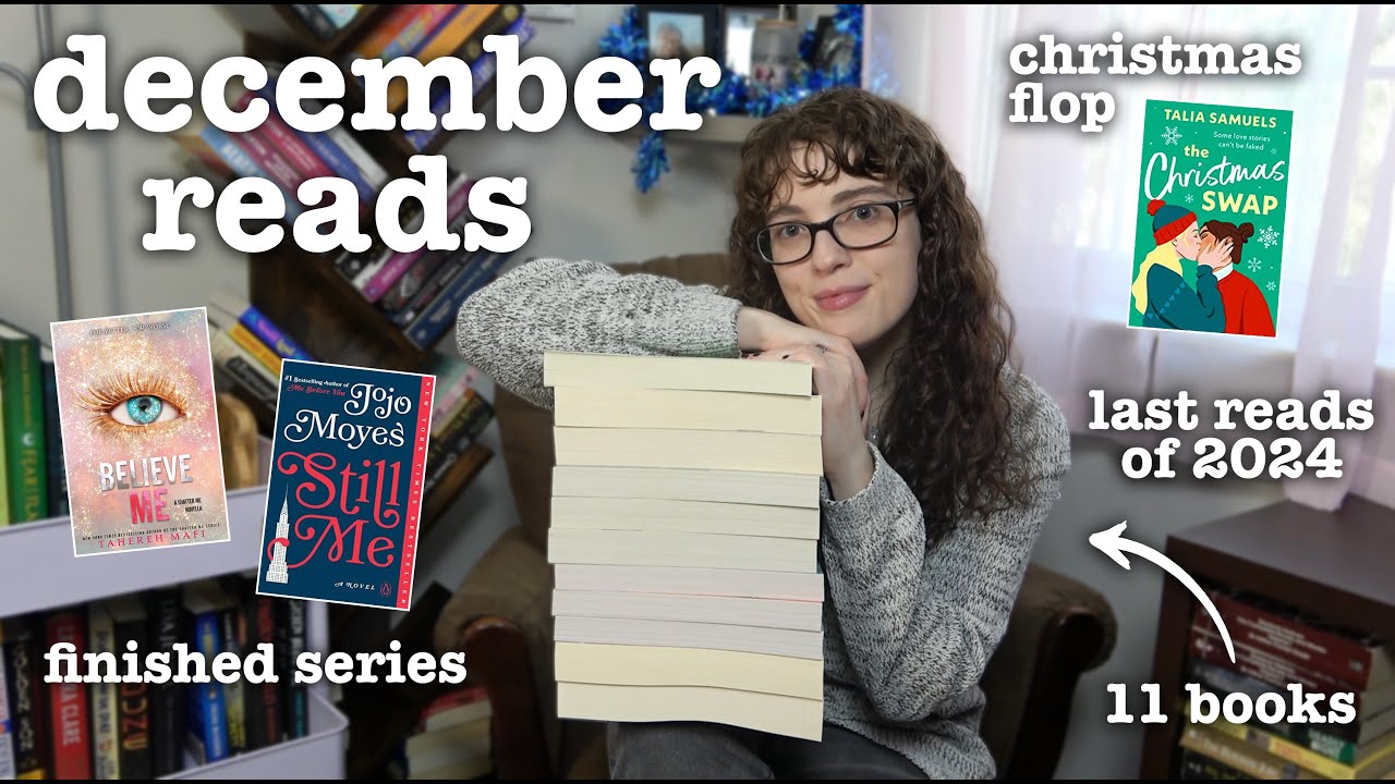 december wrap up | last books read of 2024 - YouTube