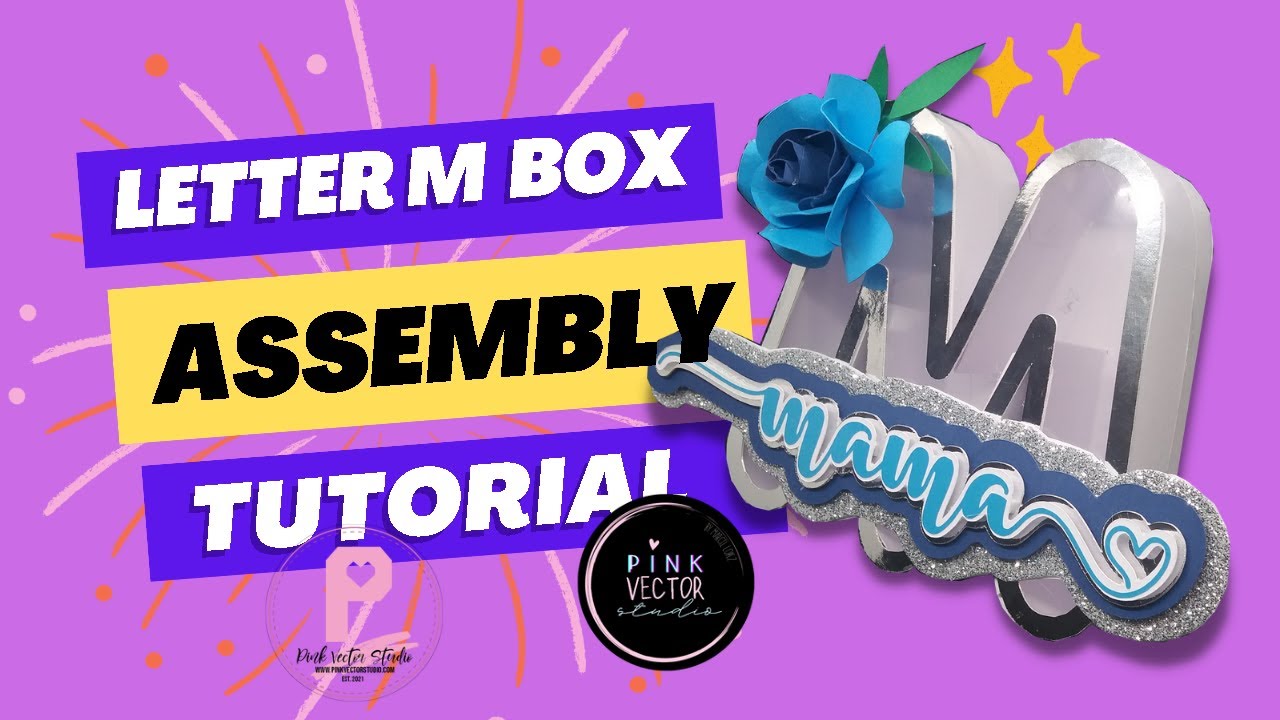 M LETTER BOX - ASSEMBLY TUTORIAL - YouTube